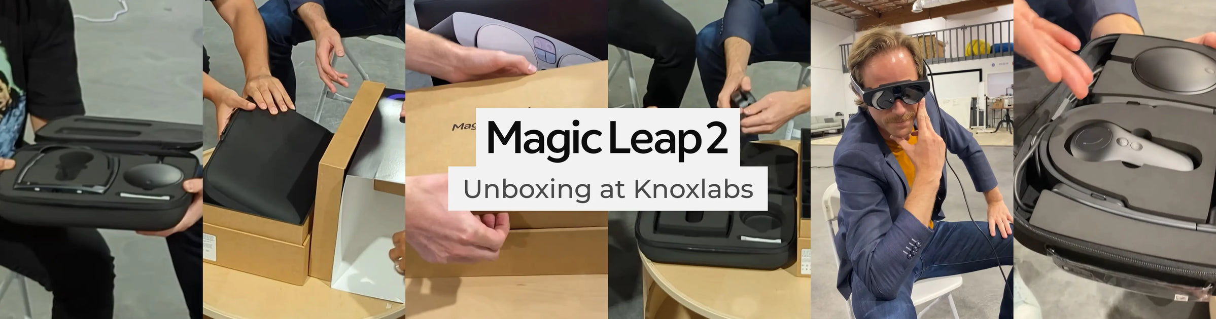 Magic Leap 2 Unboxing at Knoxlabs: The Most Immersive #Enterprise #AR