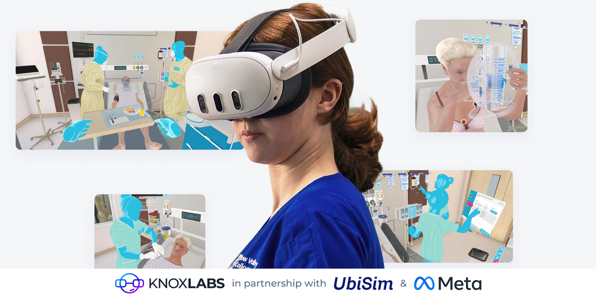 Nursing Education with UbiSim Immersive VR Simulation Platform — Knoxlabs
