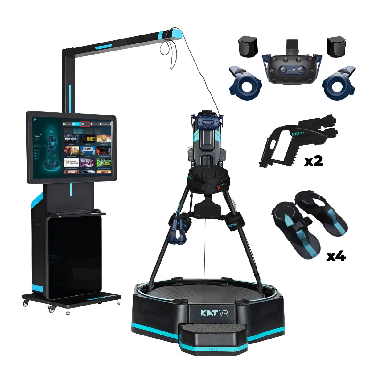 KAT Walk Mini S Bundle | Arcade Full Kit | Knoxlabs