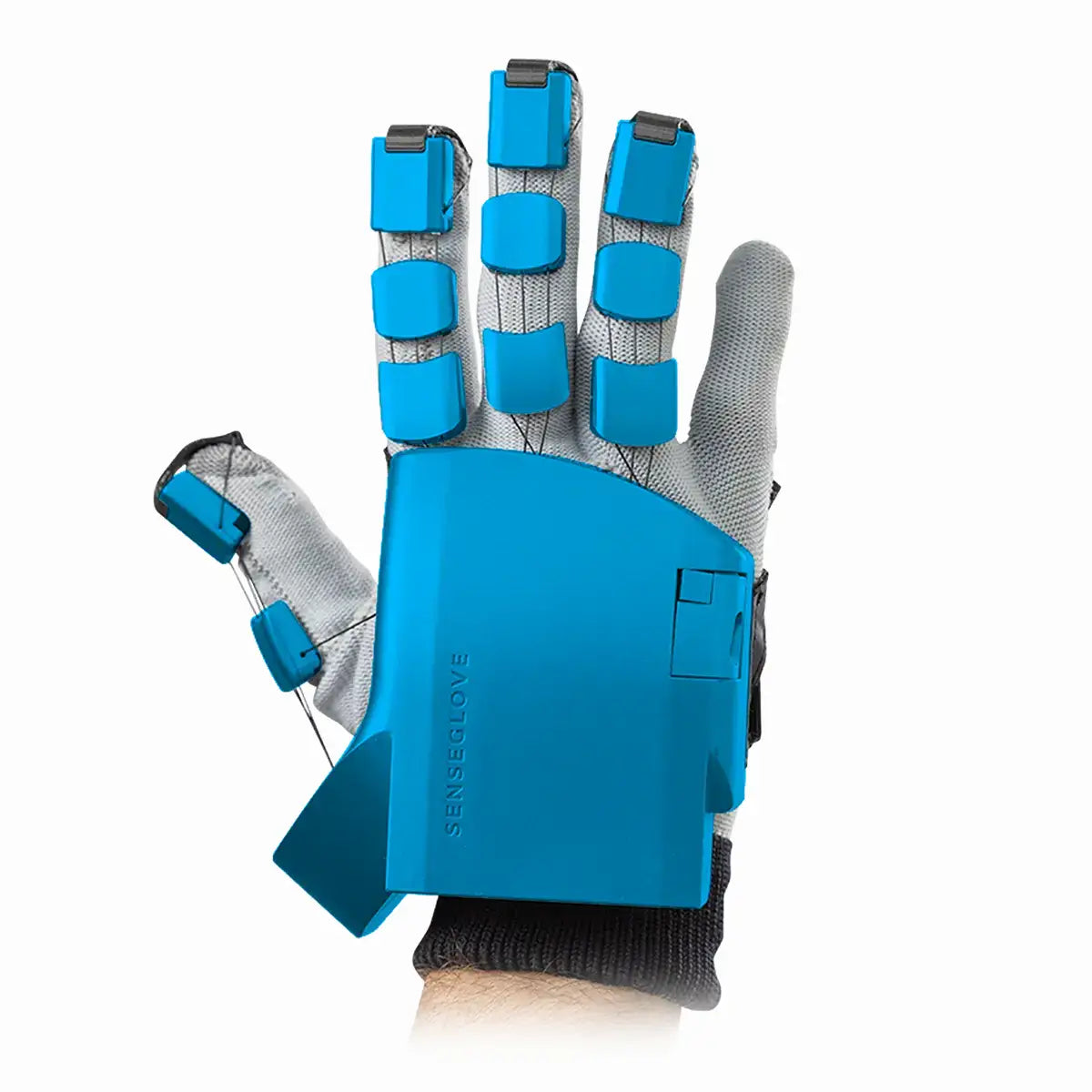 SenseGlove Nova Blue | Haptic Virtual Reality Gloves | Knoxlabs