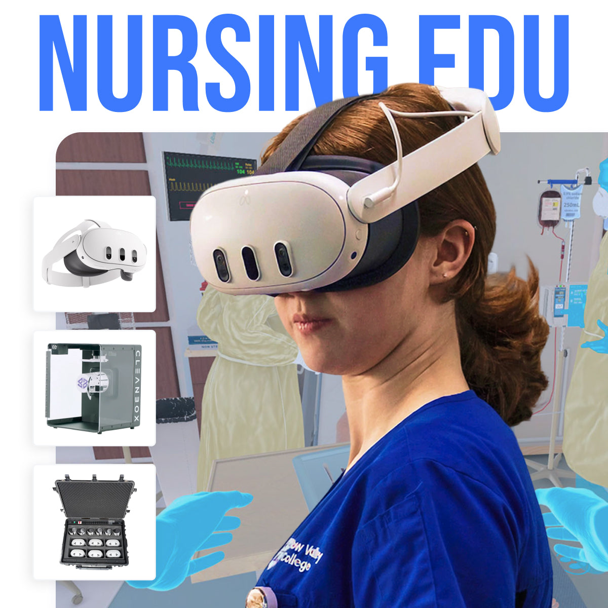 VR for Nursing Education Kit + UbiSim (30-Day Trial) — Knoxlabs