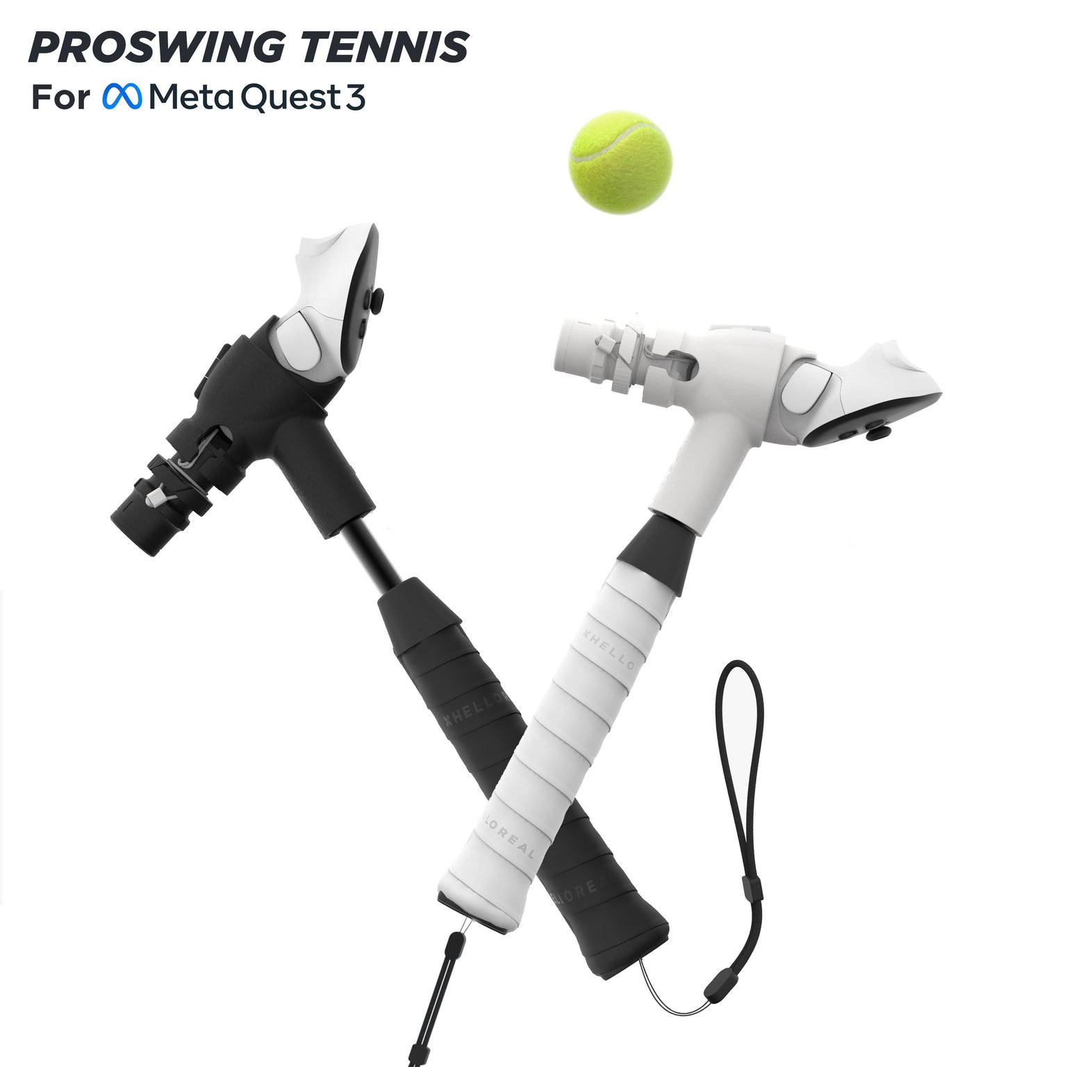 VR Tennis Accessories for Meta Quest 3, Quest 2, PCVR, PSVR2 | ProSwing ...