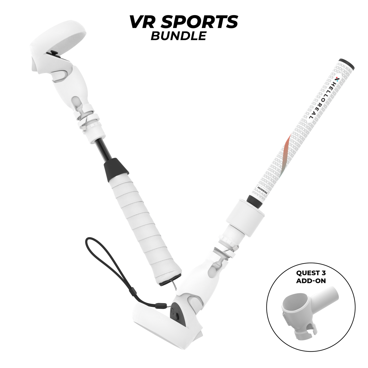 VR Tennis Accessories for Meta Quest 3, Quest 2, PCVR, PSVR2 | ProSwing ...