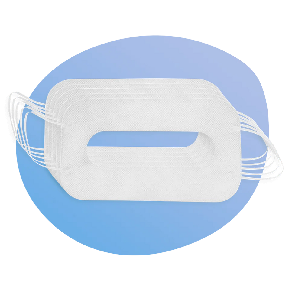 Antibacterial Face Mask | Pack of 5 For any VR headset | Knoxlabs